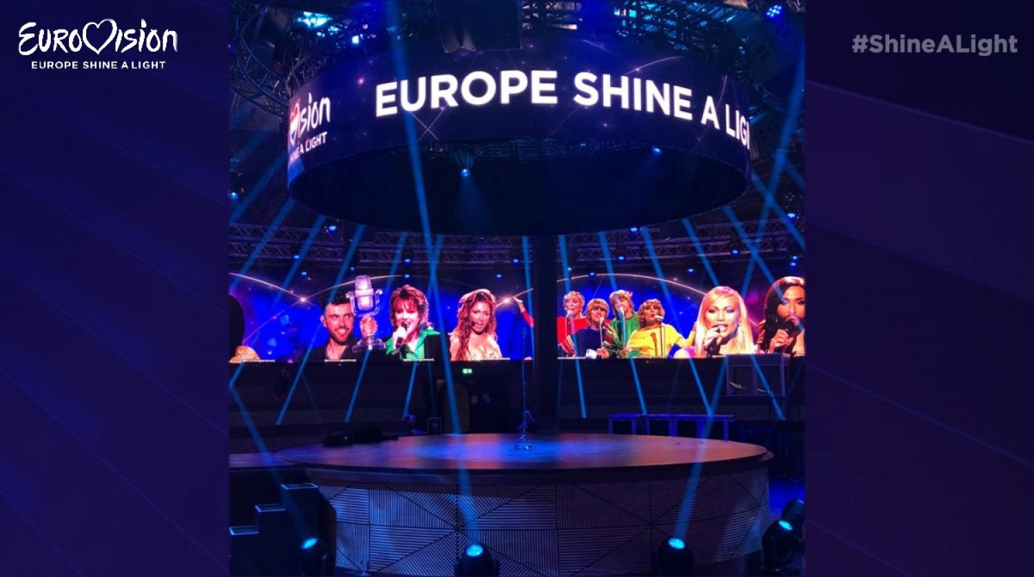 Así luce el escenario de Eurovision: Europe Shine A Light en Hilversum ...