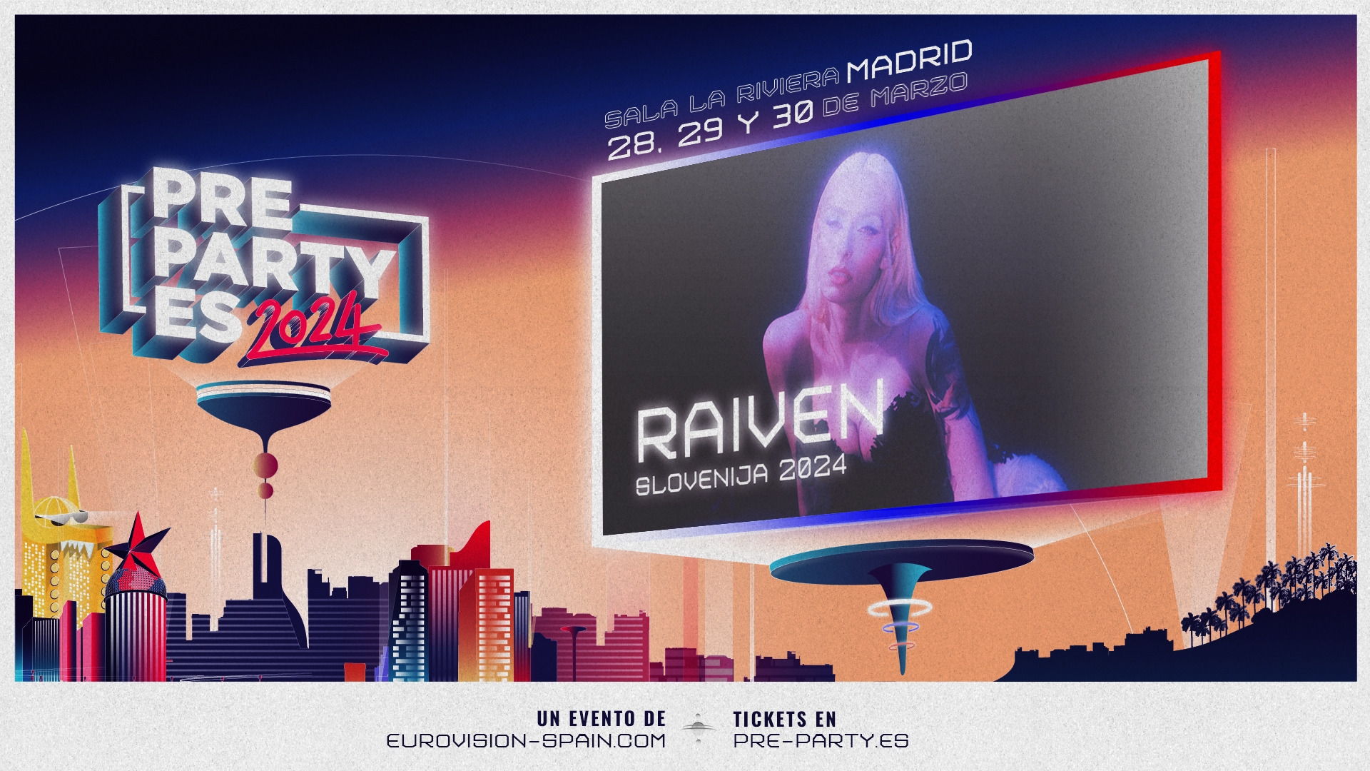 ¡La eslovena Raiven cantará en la PrePartyES 2024! - eurovision-spain.com