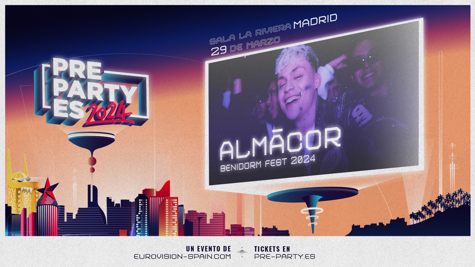 ¡Almácor se viene de fiesta a la PrePartyES 2024! - eurovision-spain.com