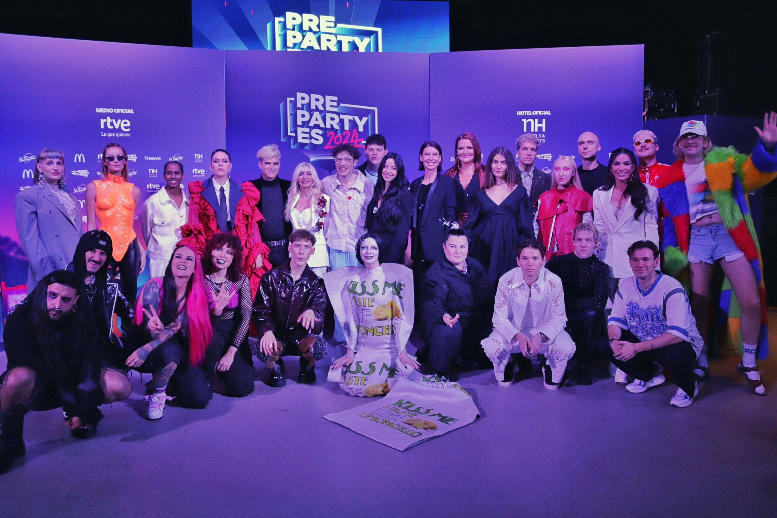 ¡Así ha sido la presentación de las estrellas de Eurovisión en la ...