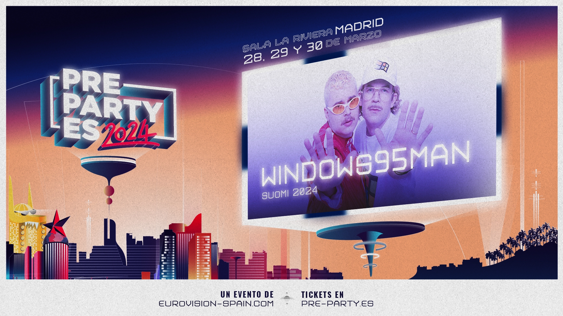De Finlandia a Madrid: Windows95man actuará en la PrePartyES 2024 ...