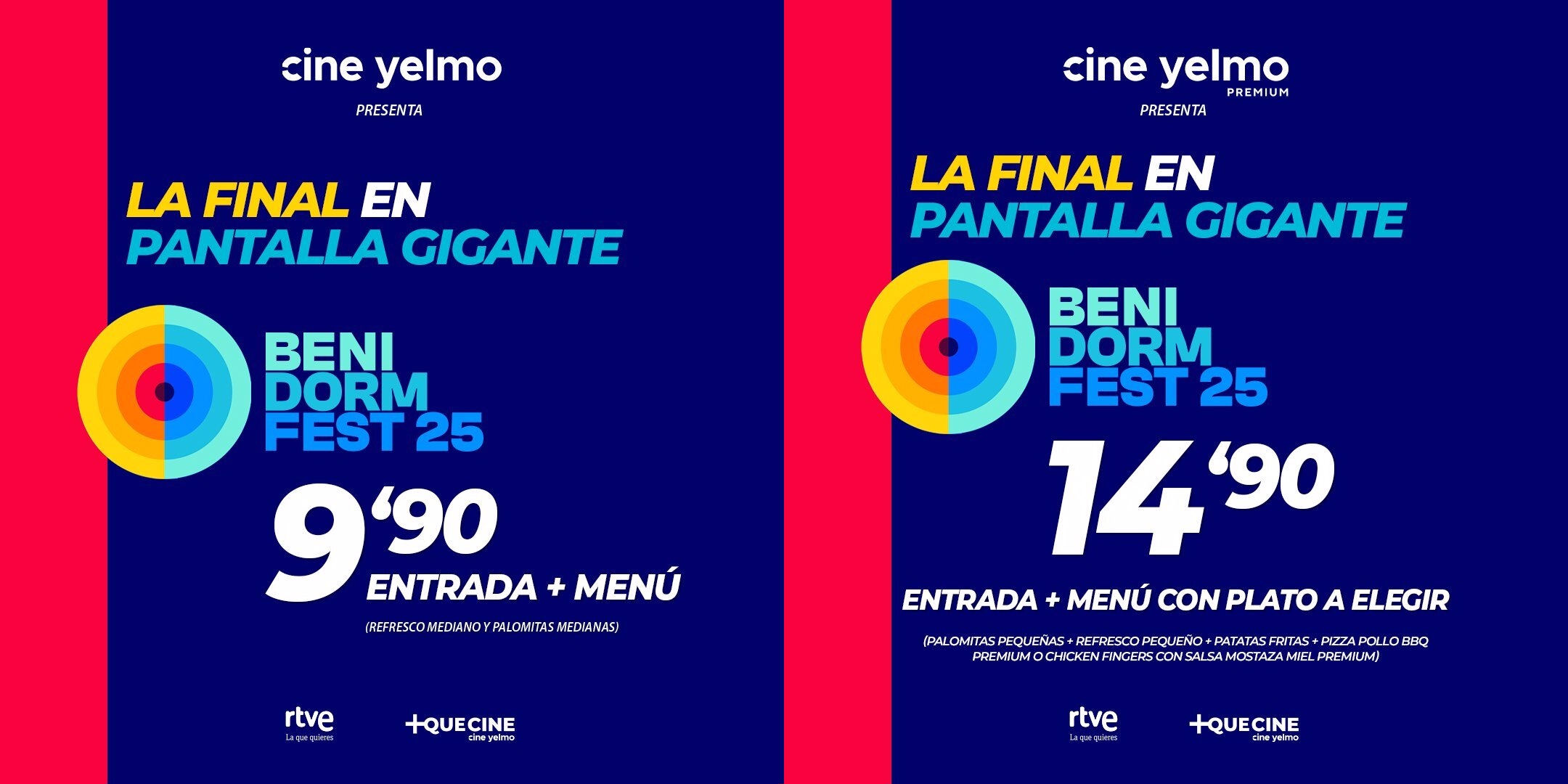 Cine Yelmo emitirá la final del Benidorm Fest 2025 en directo en salas ...
